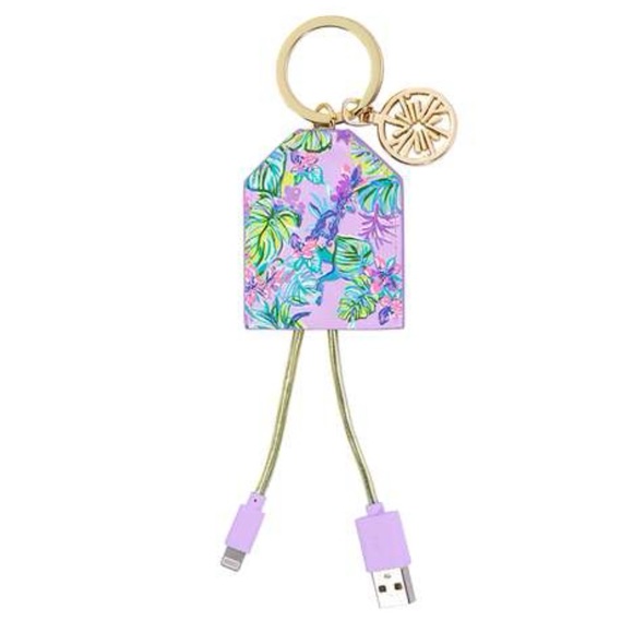 Lilly Pulitzer | Office | Lilly Pulitzer Charging Tag | Poshmark